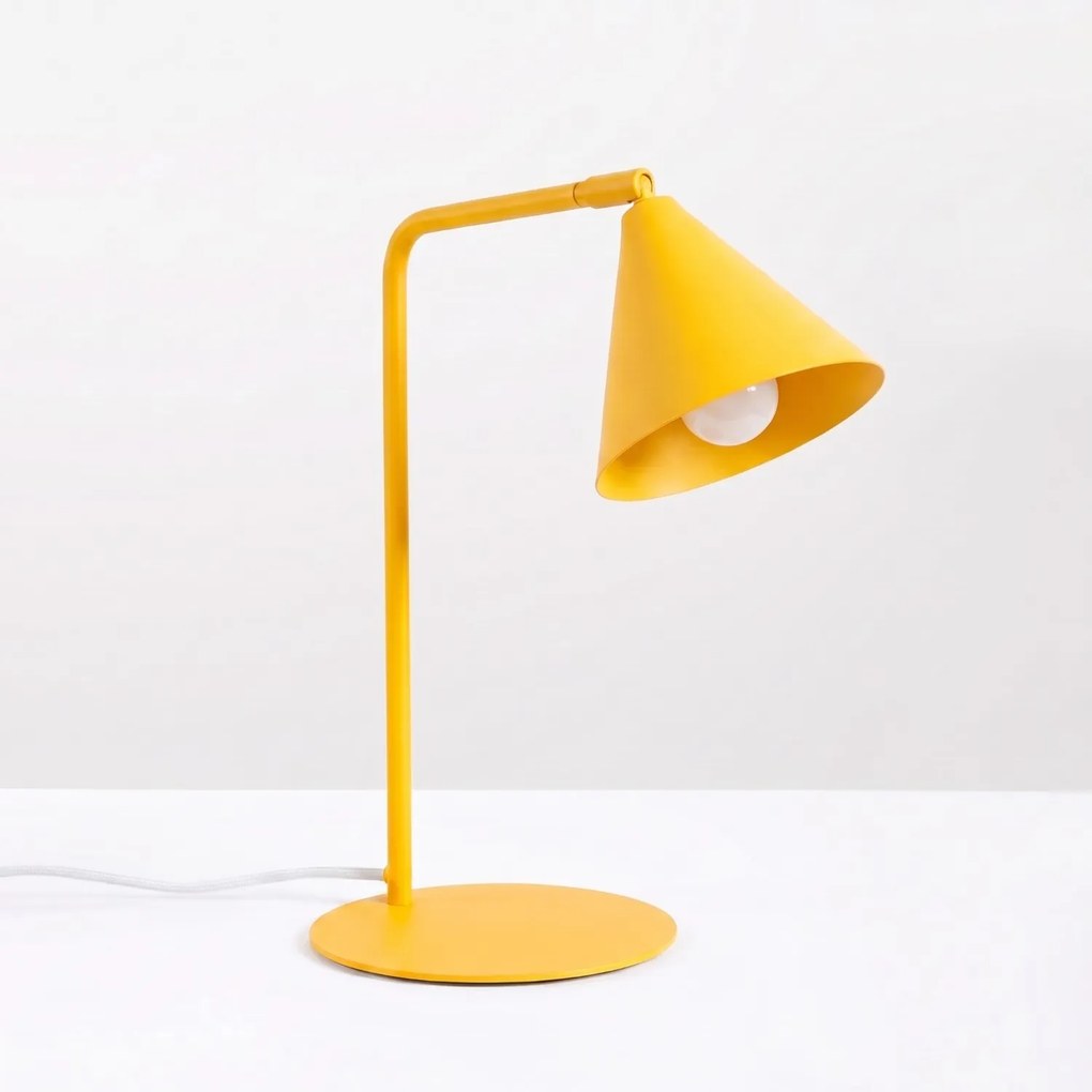 Sollux Lighting Stolní lampa NOX žlutá