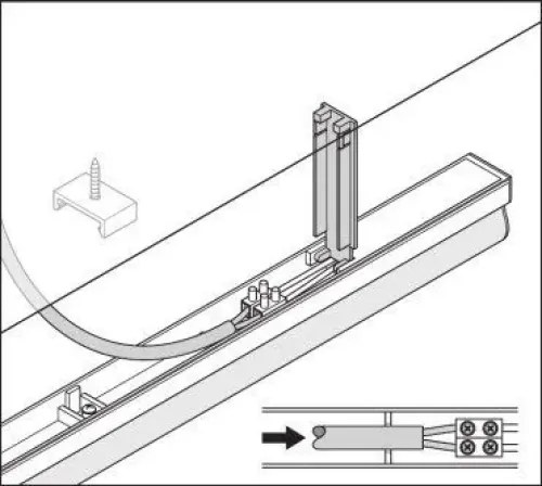 LED svítidlo LEDVANCE Linear Compact Batten 1500mm 25W/3000K teplá bílá