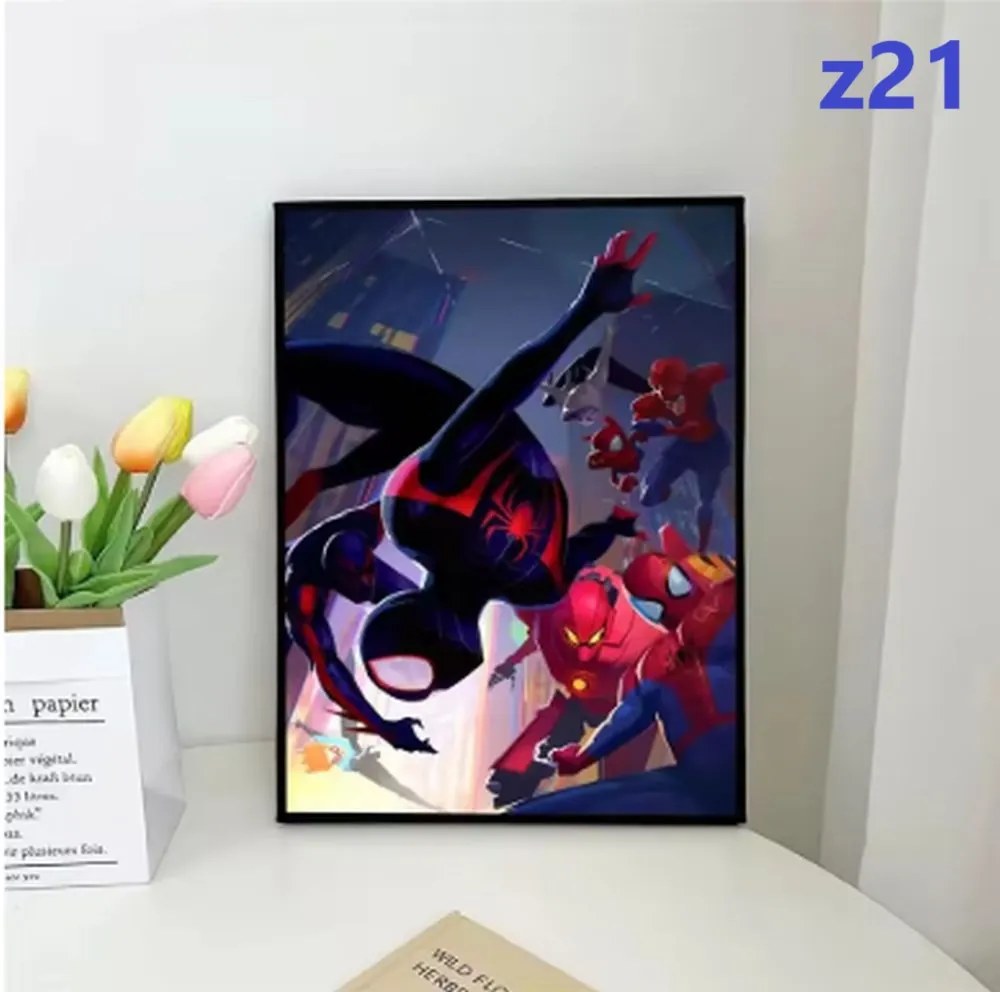 Stylový plakát "Spiderman" - 25 motivů/5 velikostí Motiv: z21, Velikost: 40x60 cm