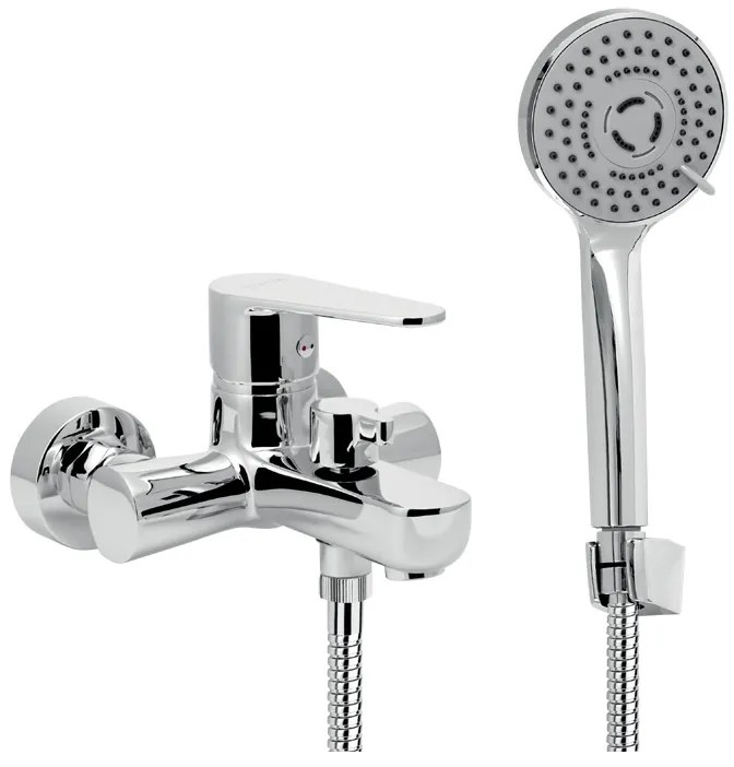 Novaservis, Koupelnová sada vaňová Titania Fresh, chrom, 96025-0