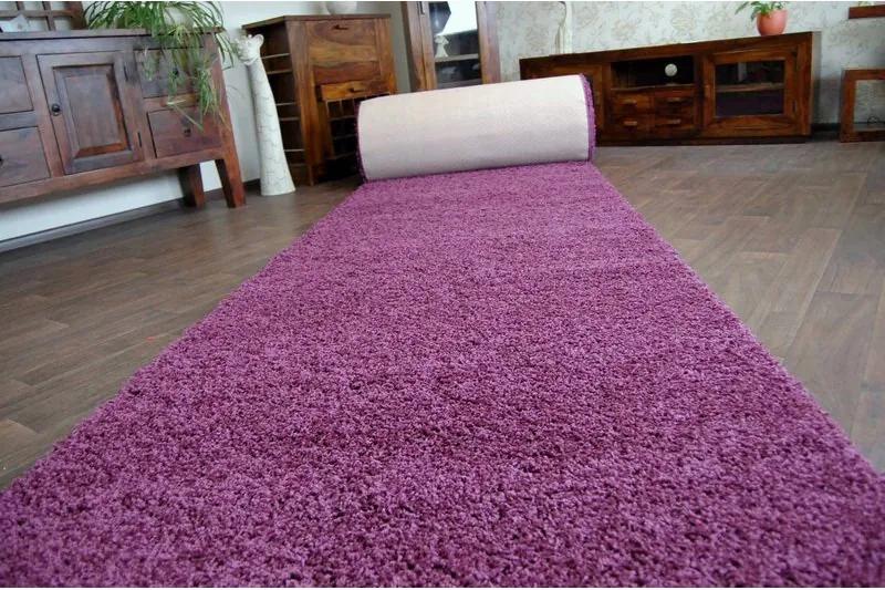 Metrážový koberec SHAGGY fialový - 200 cm | BIANO