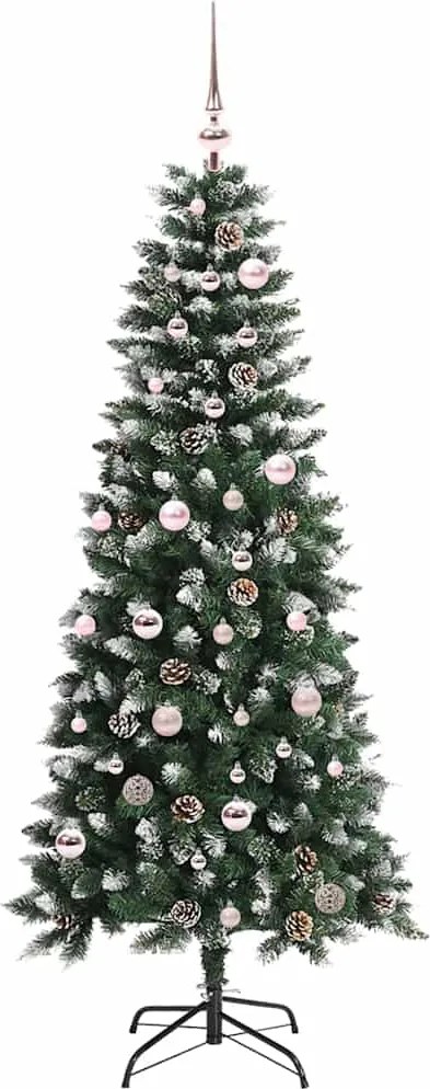 Umělý vánoční stromeček Zelená 150 cm PVC, plast a ocel 3395810