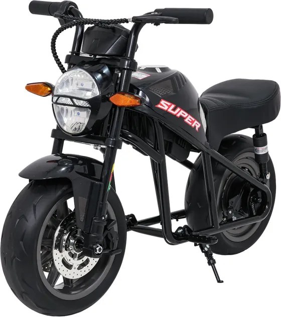 Elektrická motorka SUPERMOTO černá