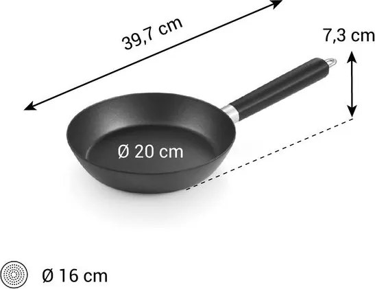 TESCOMA Pánev NERO ø 20 cm