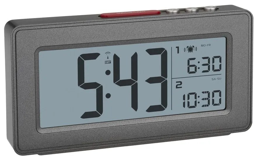 TFA 60.2563.10 - Digitální budík s rádiem řízeným časem