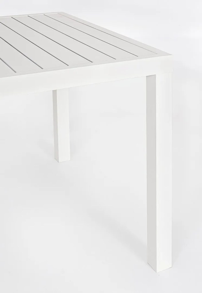 BIZZOTTO zahradní stůl HILDE 150x80 cm bílý 0663444