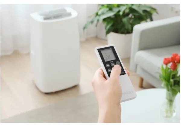 Sencor - Chytrá mobilní klimatizace 3v1 1700W/230V 16000 BTU Wi-Fi + DO