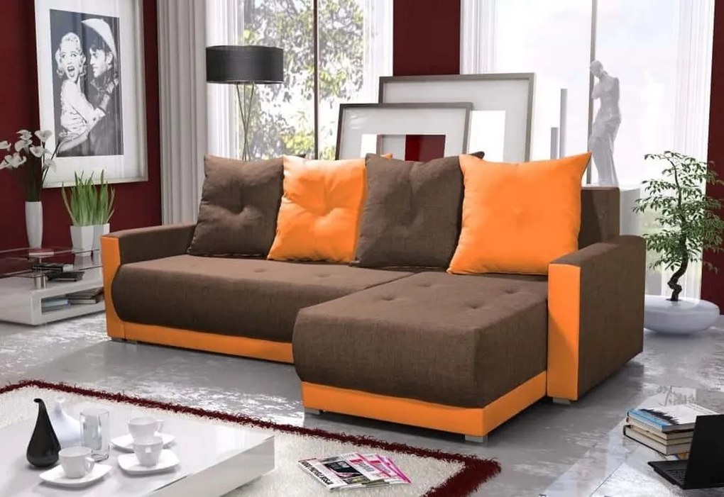 Expedo Rohová sedací souprava DESIGNIA BIS, 220x144, Sawana25/18