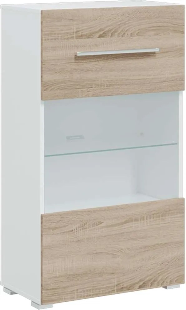 5dílná TV stolky s LED osvětlením dub sonoma kompozit 3324231