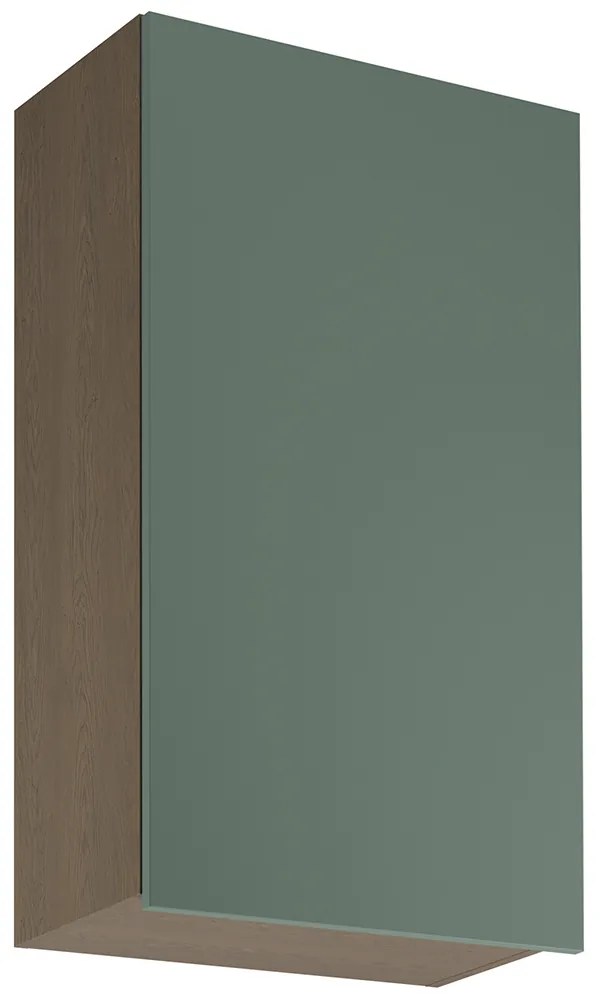 SORENTO bg | horní skříňka G60 policová | 60 cm | PRAVÁ | baltic/zelená