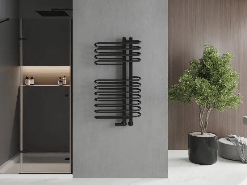 Mexen Ops topné těleso 1000 x 550 mm, 517 W, černá, W122-1000-550-00-70