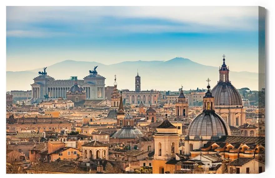 Obraz Město Řím Nedostatek Nedostatek Přírodní plátno 30x20