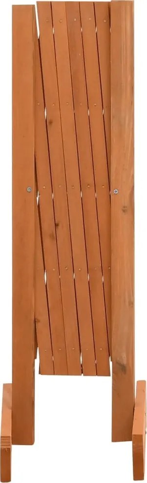 vidaXL Zahradní trelážový plot 120 x 60 cm masivní jedle [314823] Barva: Šedá