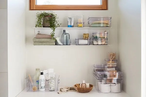 SMARTSTORE Organizér CompactClear, 0,6l (mini), 9,5 x 9,5 x 10,2 cm