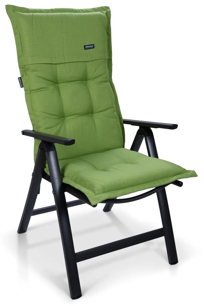Elbe, čalouněná podložka, podložka na židli, podložka na vyšší polohovací křeslo, na zahradní židli, dralon, 50 × 120 × 8 cm
