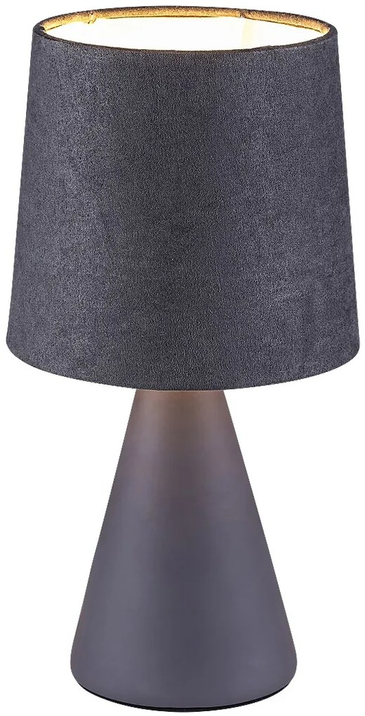 Rabalux NALANI stolní svítidlo max. 40W | E14 - šedá