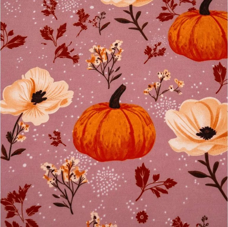 Prostěradlo z mikrovlákna PUMPKINS ROSAVIE starorůžové 180x200 cm