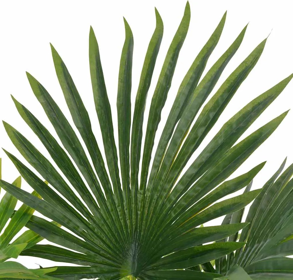 Umělá rostlina palma s květináčem zelená 70 cm 280192