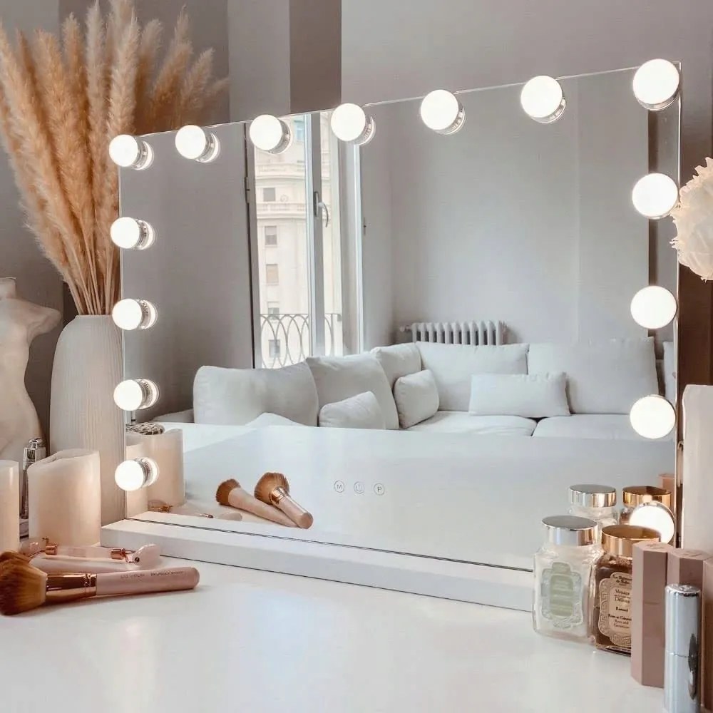 Ekspand LED kosmetické zrcadlo Hollywood 80×60 cm