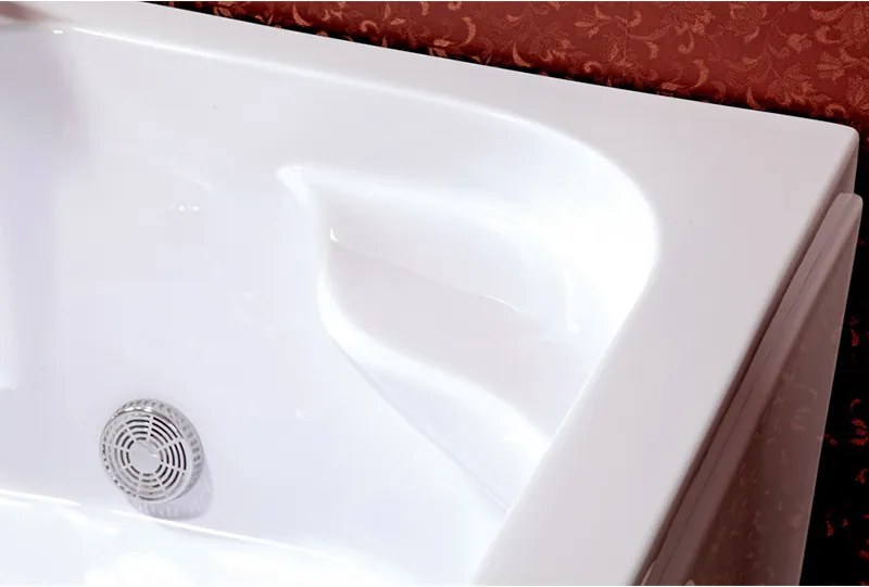 Terra Hydromasážní vířivá vana Carmen 631RH 180x120 s ohřevem vody, pravá