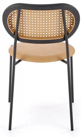 Židle- K524- Světle hnědá