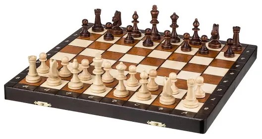 ČistéDřevo Velké magnetické dřevěné šachy