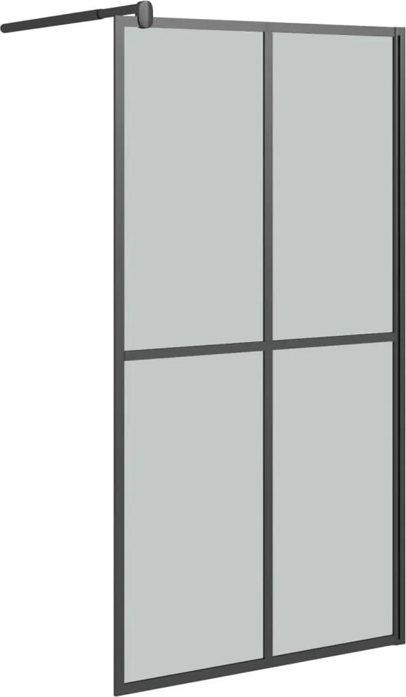 vidaXL Zástěna do průchozí sprchy čiré ESG sklo 100 x 195 cm [151886] Barva: frosted white