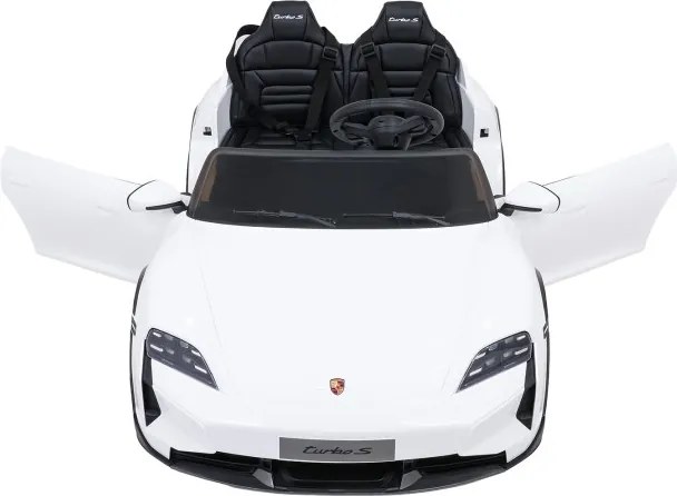 Elektrické autíčko Porsche Taycan Turbo S bílé