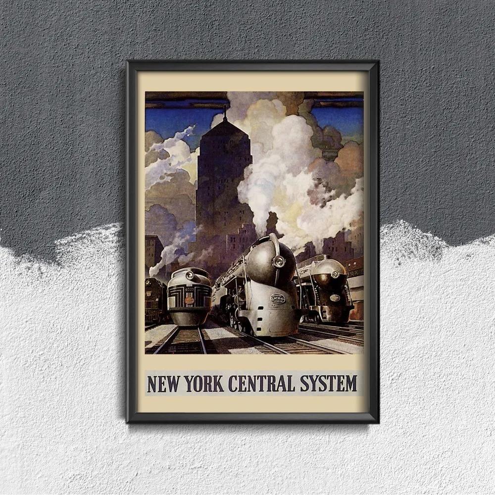 Plakát Centrální systém v new yorku