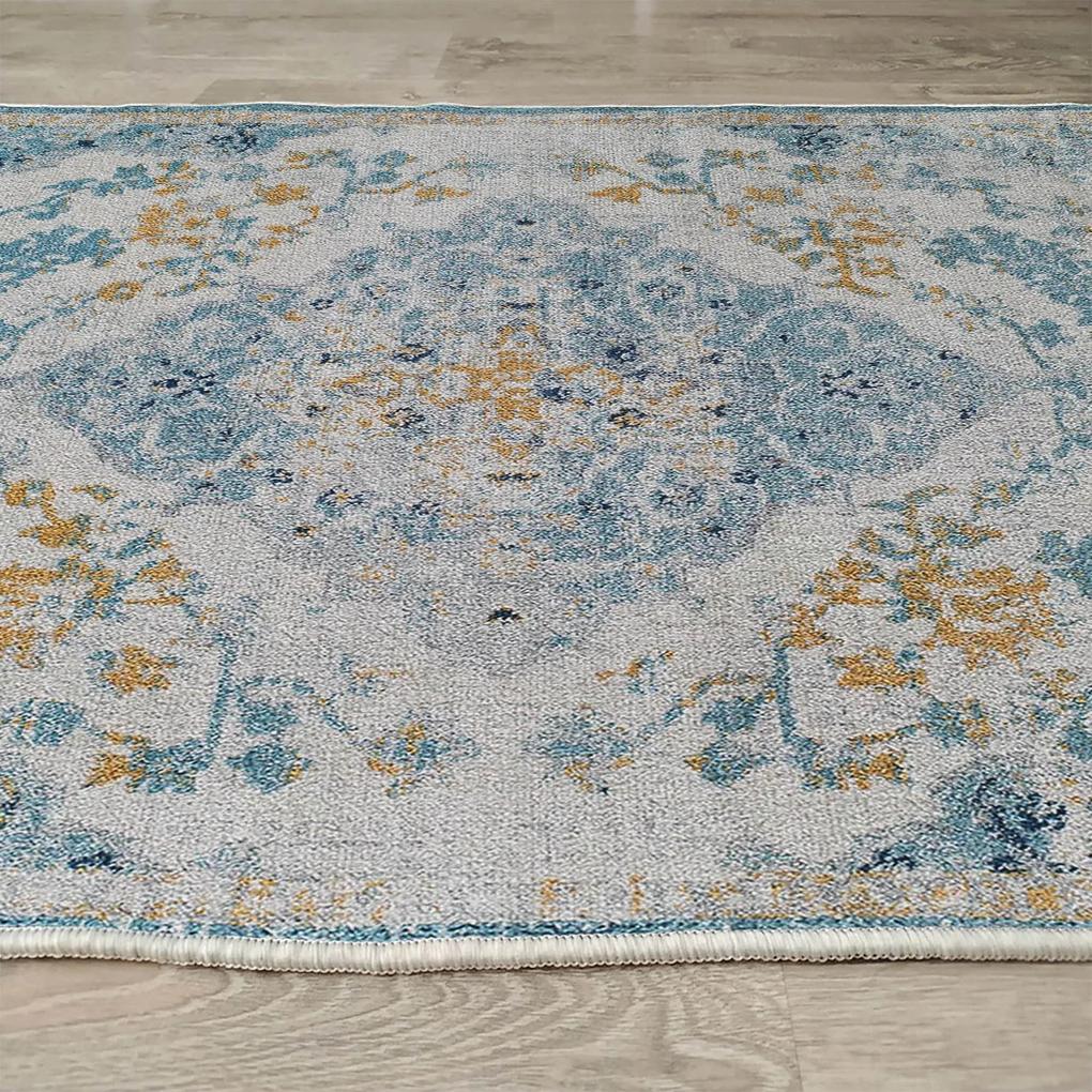 Conceptum Hypnose Kusový koberec Woopamuk171, Modrá Rozměr koberce: 100 x 200 cm