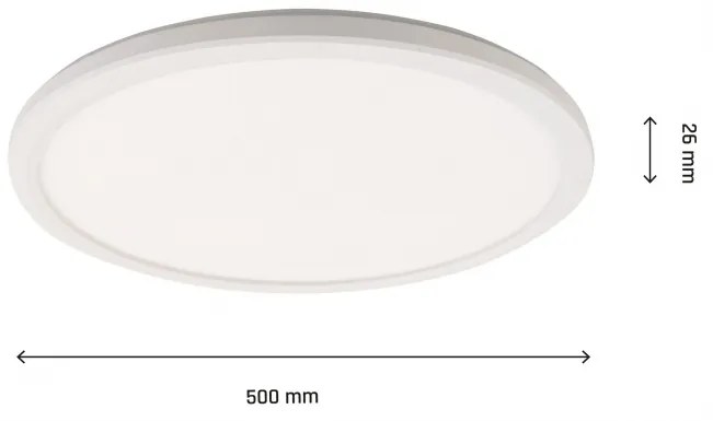 LED světlo CCT Nymphea Duo 48W CCT 3000K/4000K/6000K IP54