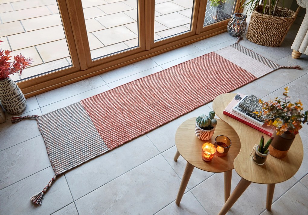 Flair Rugs, Běhoun Anu Runner Rust/Multi, 60x200, oranžová, chodba / předsíň