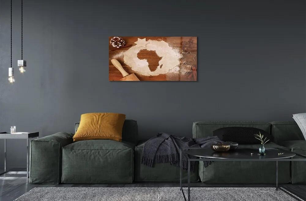 Obraz na skle Kuchyně pečivo válec Africa 120x60 cm