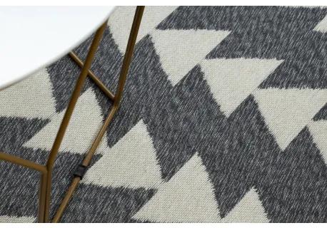 koberec TWIN 22994 geometrická, trojúhelníky bavlna, oboustranný, Eko velikost 180x270 cm | krásné koberce cz