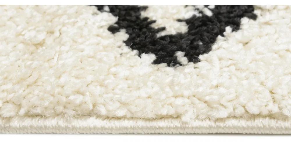 Kusový koberec shaggy Polta krémový 160x220cm