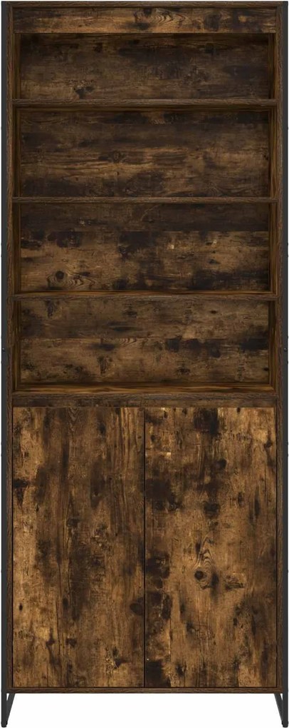 Vysoké skříně Kouřový dub 79 x 36 x 200 cm Kompozitní dřevo 3403042
