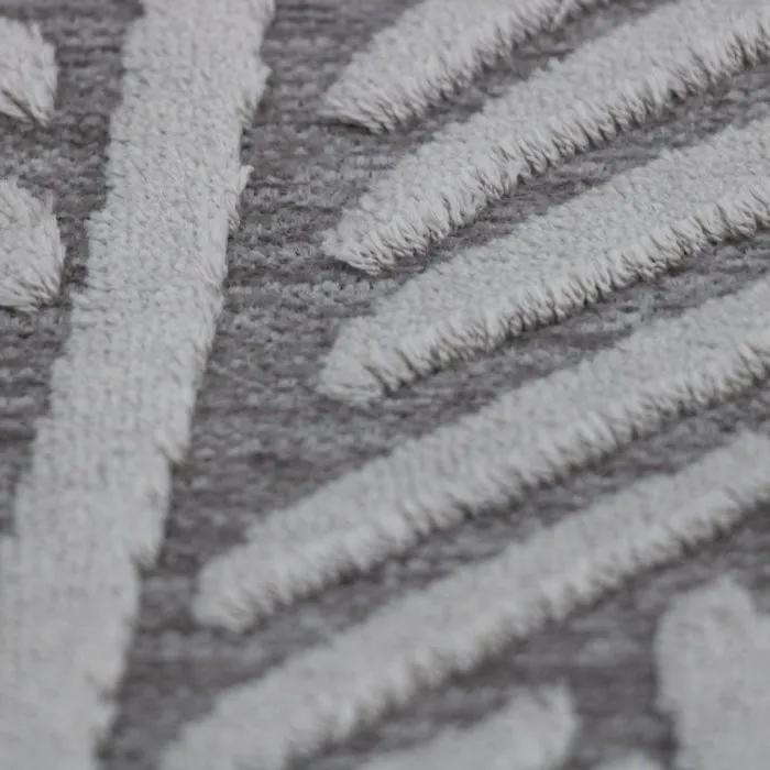 Vopi | Kusový koberec Ragusa 1810 59 stříbrný - 68 x 110 cm