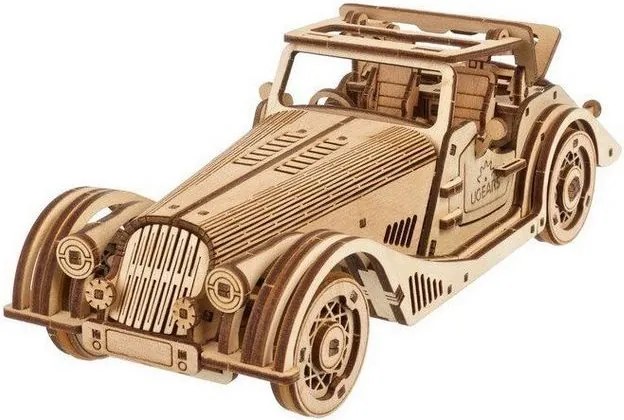 Ugears 3d sportovní auto rapid mouse 226 dílků