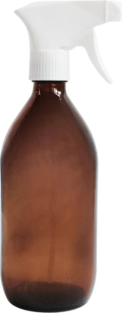 Dávkovač mýdla MONA 500 ml s bílým těsnícím rozprašovačem