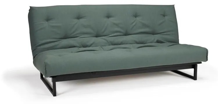 Zelená rozkládací pohovka Innovation Fraction Elegant Elegance Green, 97 x 200 cm