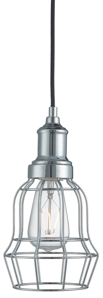 Závěsné svítidlo Searchlight BELL CAGE 6847CC