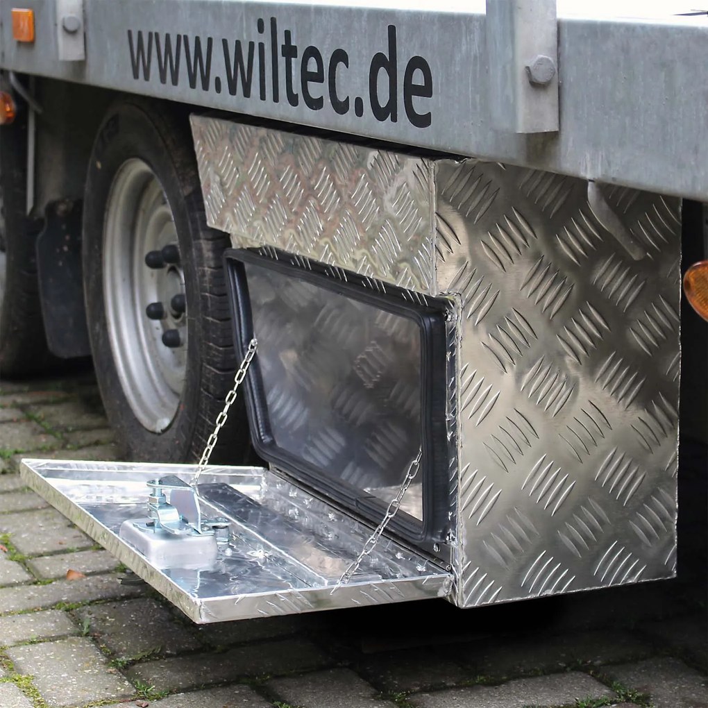Úložný box pod korbu Wiltec – 75 × 25 × 40 cm, 6 kg, 60 L (63530)