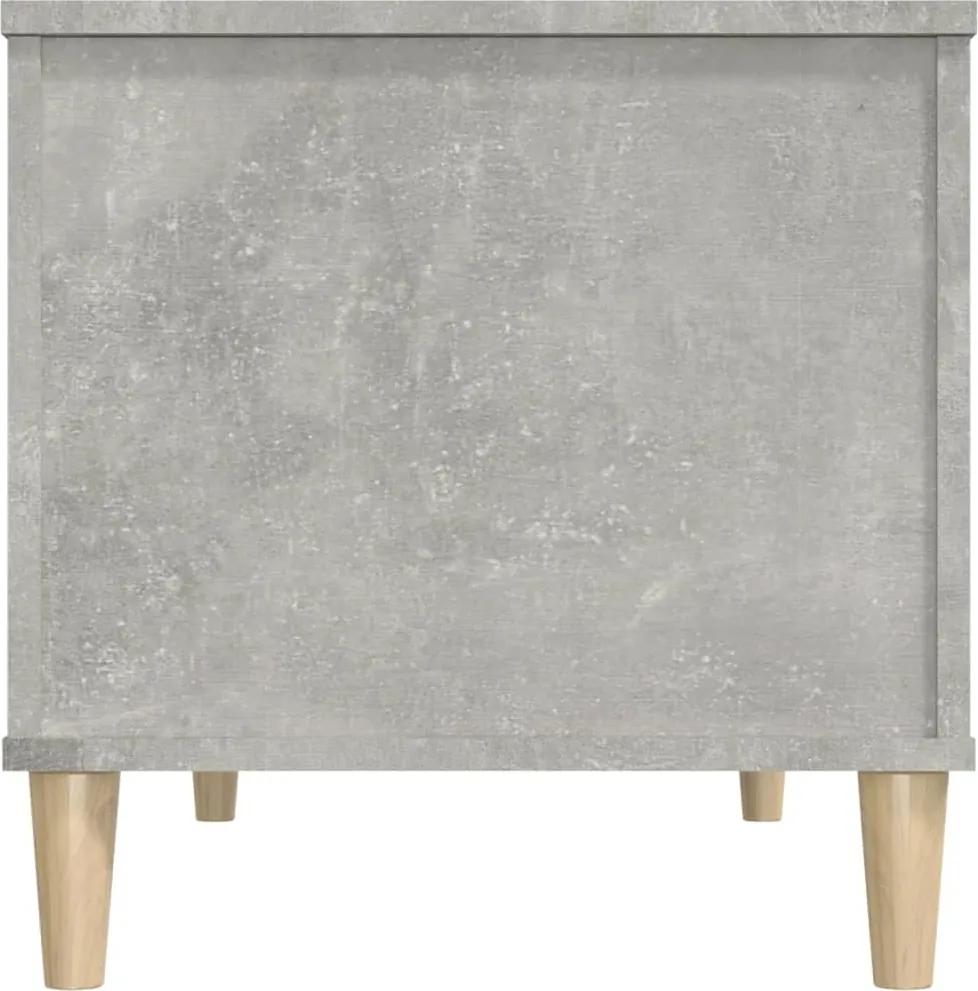vidaXL Konferenční stolek 90 x 44,5 x 45 cm kompozitní dřevo [819584] Barva: bílá s vysokým leskem