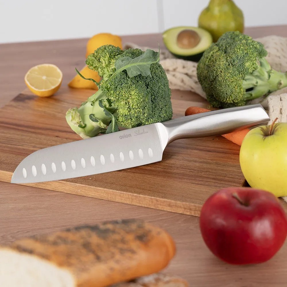 Santoku nůž z nerezové oceli Silverline – Orion
