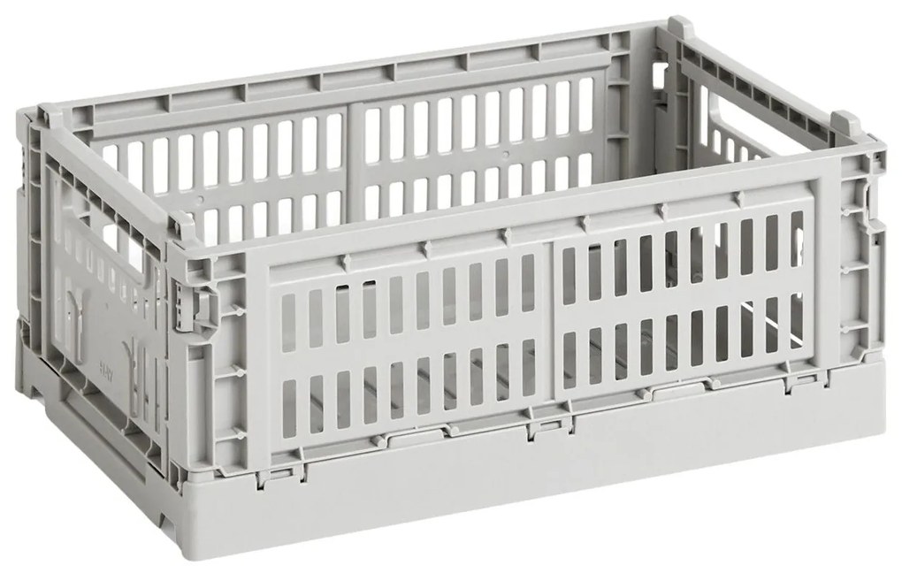 HAY Úložný box Colour Crate S, Light Grey