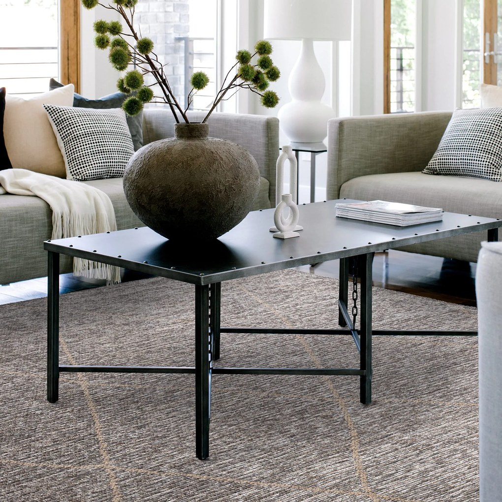 Tribeca Design Kusový koberec Fugali Steel Rozměry: 120x170 cm