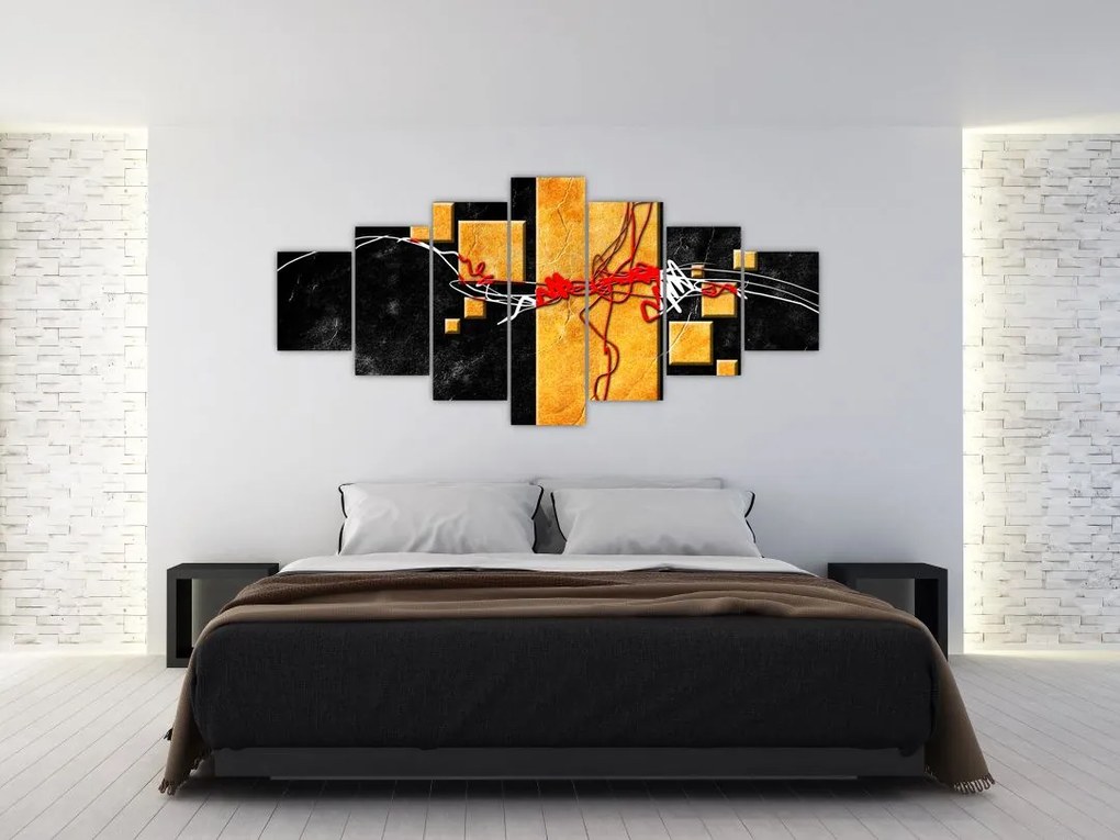 Abstraktní obraz - Tanečnice (210x100 cm)