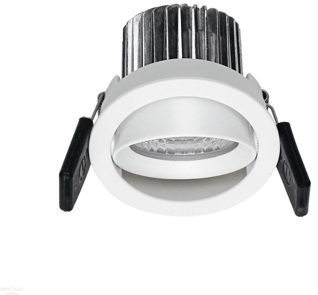 Linea Light 96803W30 COB44_RJ, zápustná bodovka do podhledu, 7W LED 3000K, bílá, prům.7cm, IP44