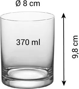 TESCOMA Sklenice na short drink CHARLIE 370 ml