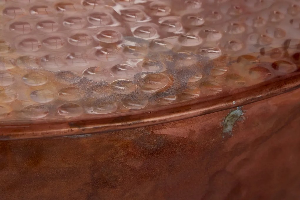 Invicta Konferenční stolek ORIENT II 60cm měděná patina 39535